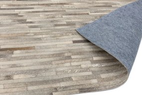 Béžový  koberec Peppers Light Grey Stripe Rozměry: 160x230 cm