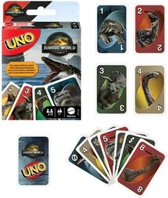 MATTEL Karetní hra UNO Jurský svět 4 / od 7 let