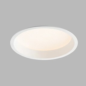 LED2 2250641D Zeta M, bílé svítidlo pro zapuštění, 25W LED 4000K DALI, ⌀17,6cm, IP44