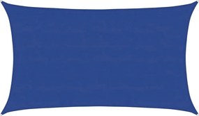 Plachta proti slunci 160 g/m² obdélník modrá 5 x 8 m HDPE 311523
