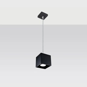 Sollux Lighting Závěsné svítidlo QUAD 1 černé