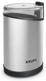 Krups - Elektrický mlýnek na kávu 85g FAST-TOUCH 200W/230V chrom