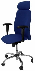 Kancelářská židle s opěrkou hlavky Fuente P&C BALI229 Modrá