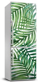 Wallmuralia Fototapeta samolepící na ledničku Listy palmy 60x180 cm