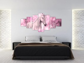 Obraz - Malovaný kůň (210x100 cm)