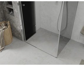 Mexen Lima skládací sprchový kout 70 x 90 cm, Grafitově černá, Chromovaná - 856-070-090-01-40