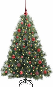 Umělý vánoční stromeček s stojanem Zelená 150 cm PE a PVC 3397835