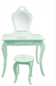 Dětský toaletní stolek Lilly mátový