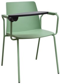 OnaDnes -20% Narbutas Zelená plastová konferenční židle POLYTONE L