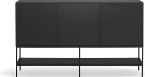 Černá komoda 166x98x45 cm Platt – Teulat