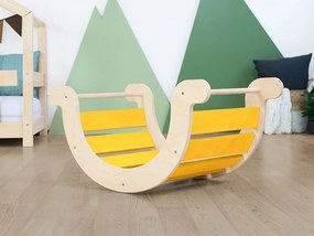 Benlemi Dětská Montessori balanční houpačka YUPEE Zvolte barvu: Hořčicová