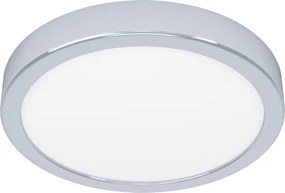Eglo 901763 - LED Koup. strop. svít. FUEVA LED/11,5W/230V pr.21,1cm IP44 chrom