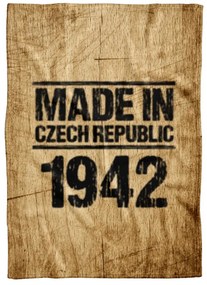 Deka Made In (rok: 1942, Podšití beránkem: NE)