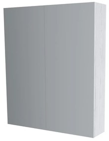 Mereo Mereo, Koupelnová skříňka zrcadlová 80 cm, galerka, 2 x dvířka, Multidecor, CN798G82PINO
