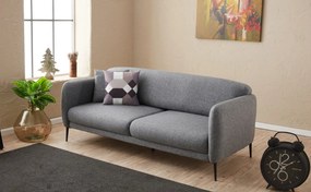 Hanah Home Třímístná pohovka VENUS šedá 210 cm 825BLC2755
