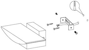 Eglo 96037 - LED nástěnné svítidlo METRASS 1xLED/5,6W/230V