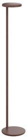 Flos 09.8221.DW Oblique, profesionální hnědá čtecí stojací lampa, 8W LED 3000K, 107,4cm