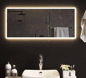 vidaXL Koupelnové zrcadlo s LED osvětlením 90x40 cm [151769]