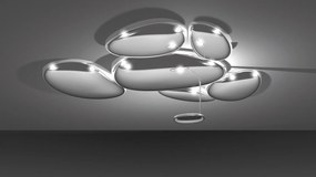 Artemide 1245110A Skydro, designové stropní svítidlo, 30W LED 3000K, 136x142cm