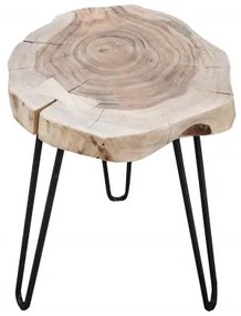 Odkládací stolek Goa II o40 cm, přírodní