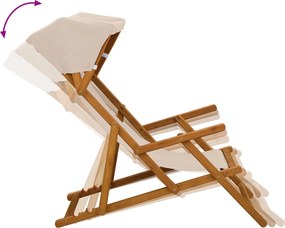 Dekorativní křeslo 4 pcs 3 pozice Masivní eukalyptové dřevo 3407803
