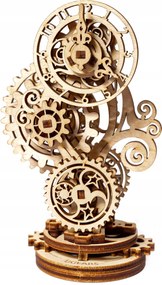Ugears 3d steampunkové hodiny 2.0, 40 dílků