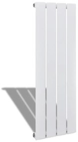 Lamelový radiátor - bílý | 311x900 mm