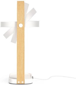 Kosmetické zrcadlo s dřevěným rámem (zvětšení 10x) 12x38 cm Bellwood – Umbra