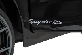 Elektrické autíčko Porsche Spyder RS ​​718 MP4 černé