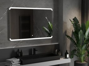 Mexen Nida, LED koupelnové zrcadlo s podsvícením 120x80 cm, 6000K, ochrana proti zamlžování, 9806-120-080-611-00