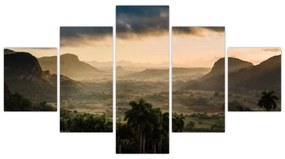 Obraz - Kubánské vrcholky (125x70 cm)