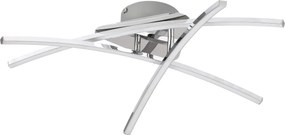 Rabalux Chromové stropní LED svítidlo Alexis 585mm 21W 2504