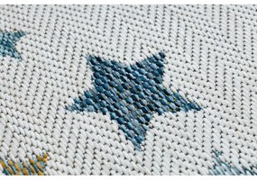 Dětský kusový koberec Hvězdičky krémový 120x170cm
