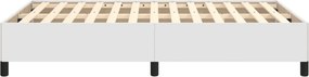 Rám postele bez matrace bílý 120x190 cm umělá kůže 3269646