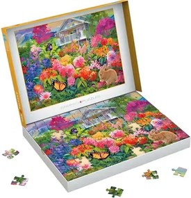 EUROGRAPHICS Puzzle Králičí zahrada / 104 dílků / 35,6 × 25,4 cm