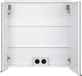 Comodo Zrcadlová skříňka závěsná s LED osvětlením Elite W 60 ZS