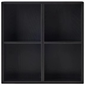 Černá nástěnná knihovna 68x68 cm Edge by Hammel – Hammel Furniture