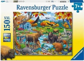 Ravensburger 120043041 Setkání divočiny 150 dílků / věk od: 7 let / ve