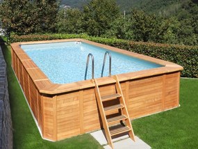 Technypools NATURAL WOOD ELEGANCE 750 7,10 x 4,50 x 1,25 m (0408KS)