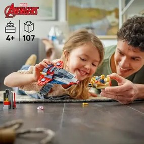 LEGO® Marvel 76319 Kapitán Amerika vs. Thanos / Počet dílků: 107 / od