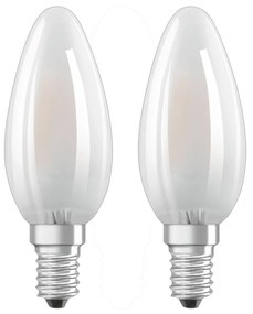 OSRAM LED svíčka žárovka E14 4W teplá bílá 2ks