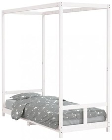 Dětská postel s nebesy Dekorhome 80 x 200 cm