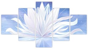 Obraz - Lotusový květ (125x70 cm)