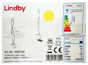 Lindby | Lindby - LED Stojací lampa BOBI LED/24W/230V | LW0092
