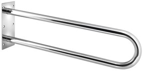 Sapho - Podpěrné madlo tvar U, délka 60 cm, nerez XH538