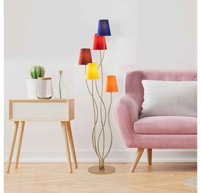 Designová stojanová lampa Daneil IV 160 cm vícebarevná