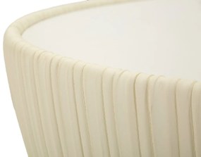 Designový konferenční stolek Calixtus 71 cm krémový