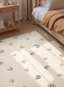 Hanse Home, Dětský koberec Adventures 106414 Cream Multicolor, 120x170, vícebarevná, dětský pokoj