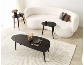 Designový konferenční stolek Garnet 115 cm antracitový