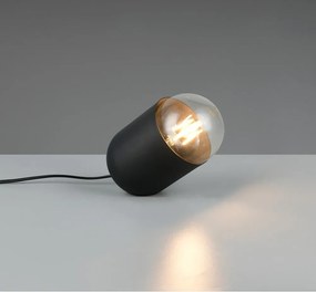 Černá kovová stolní lampa (výška 13,5 cm) Nara – Reality